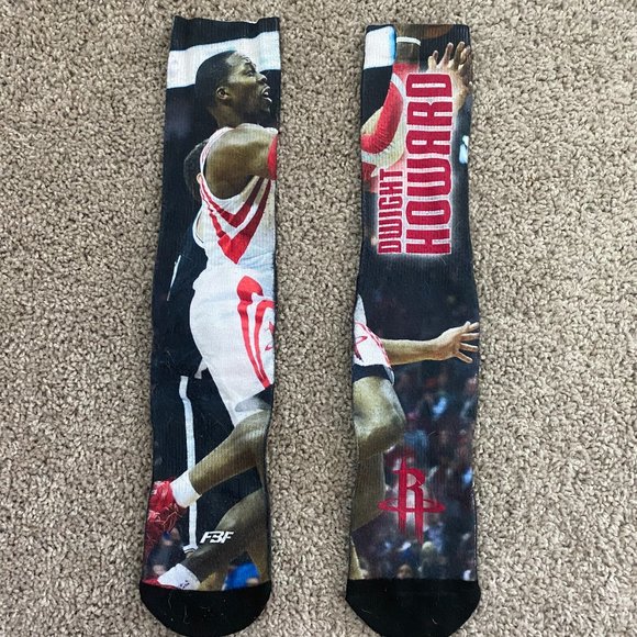 NBA | Underwear & Socks | 300 Houston Rockets Dwight Howard Socks ...